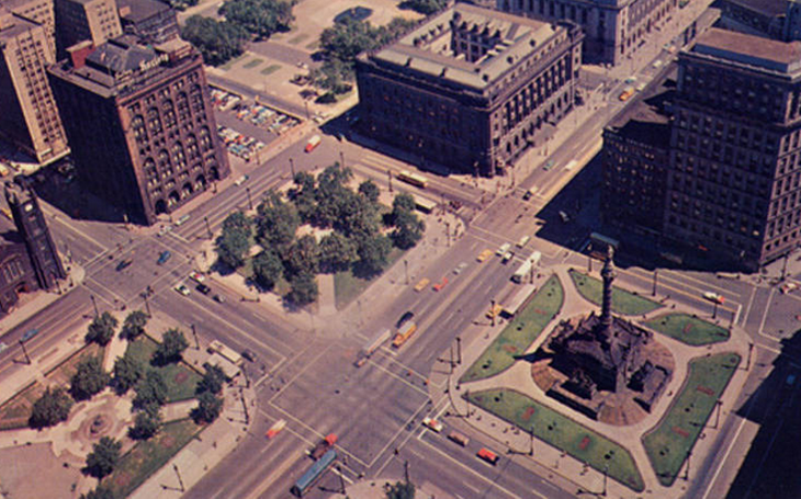 20 Historic Photos of Cleveland's Public Square | Cleveland | Cleveland ...