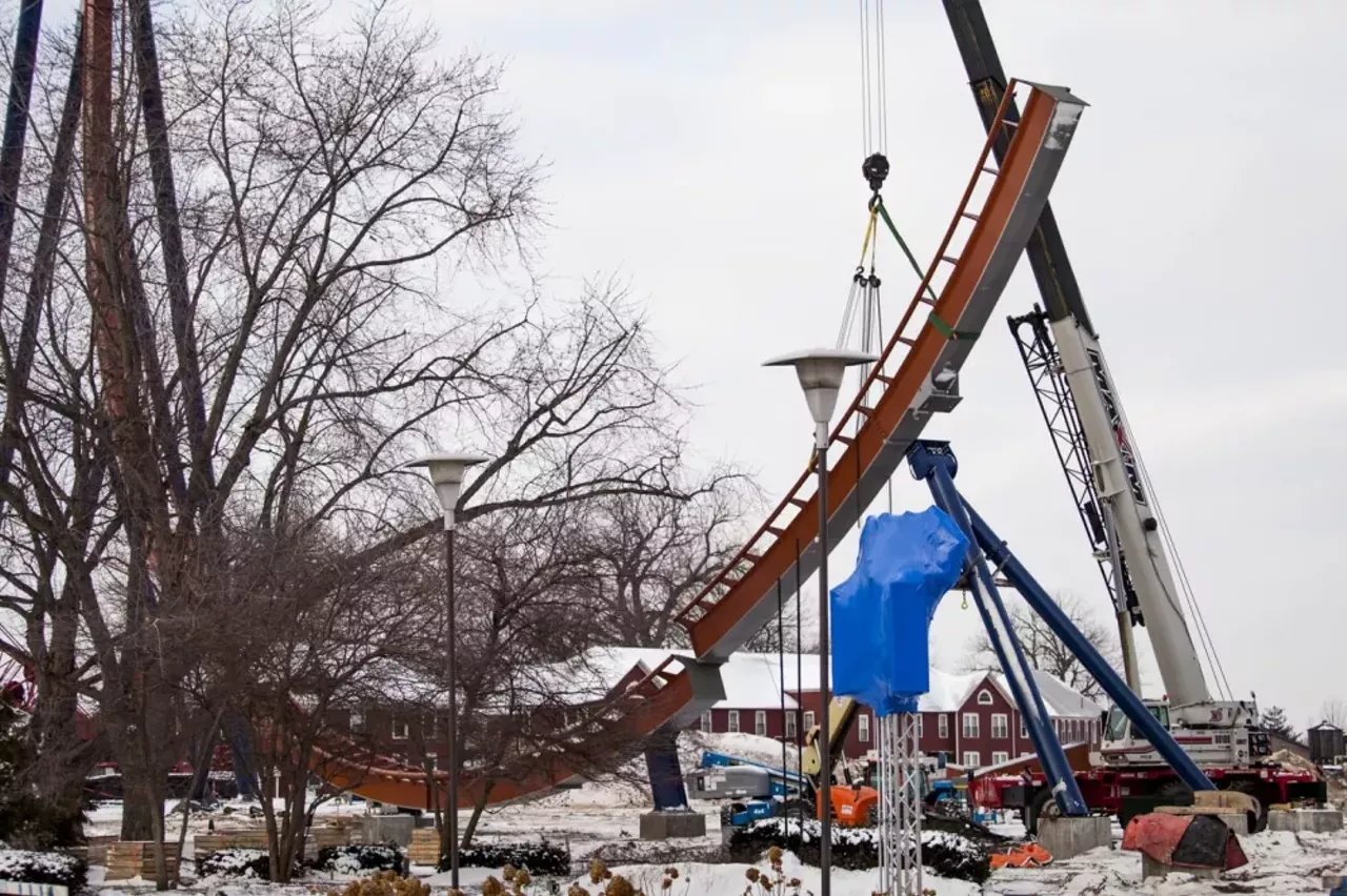 40 Construction Photos of the Valravn at Cedar Point | Cleveland ...