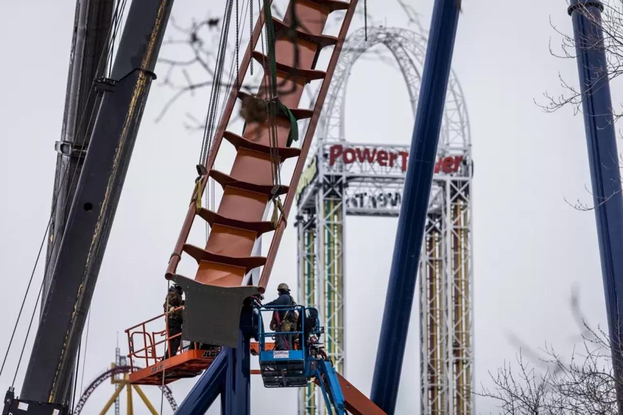 40 Construction Photos of the Valravn at Cedar Point | Cleveland ...