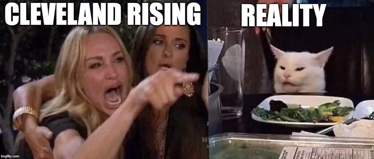 Hilarious Cleveland Versions of the Woman Yelling at Cat Meme ...
