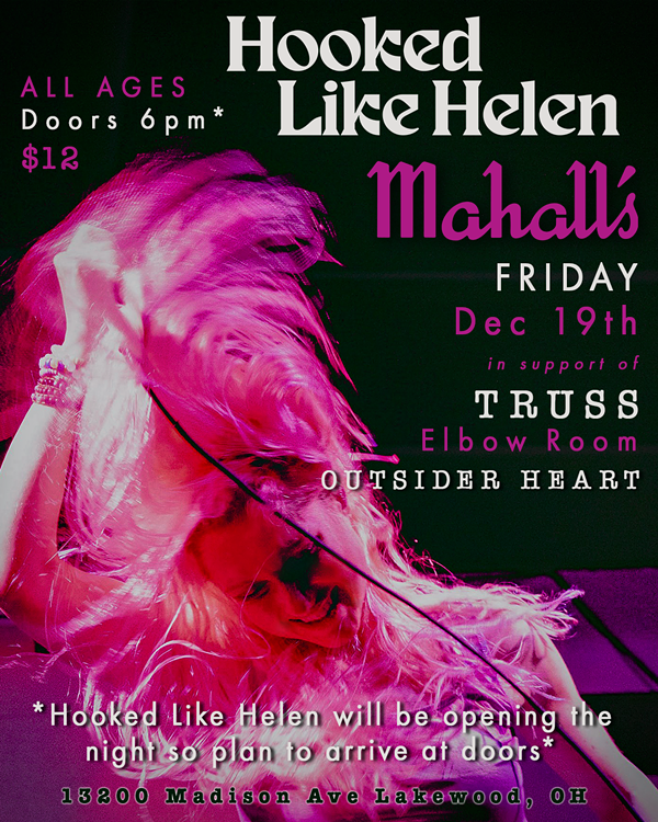 Hooked Like Helen at Mahall's | Mahall's 20 Lanes | Rock & Pop ...