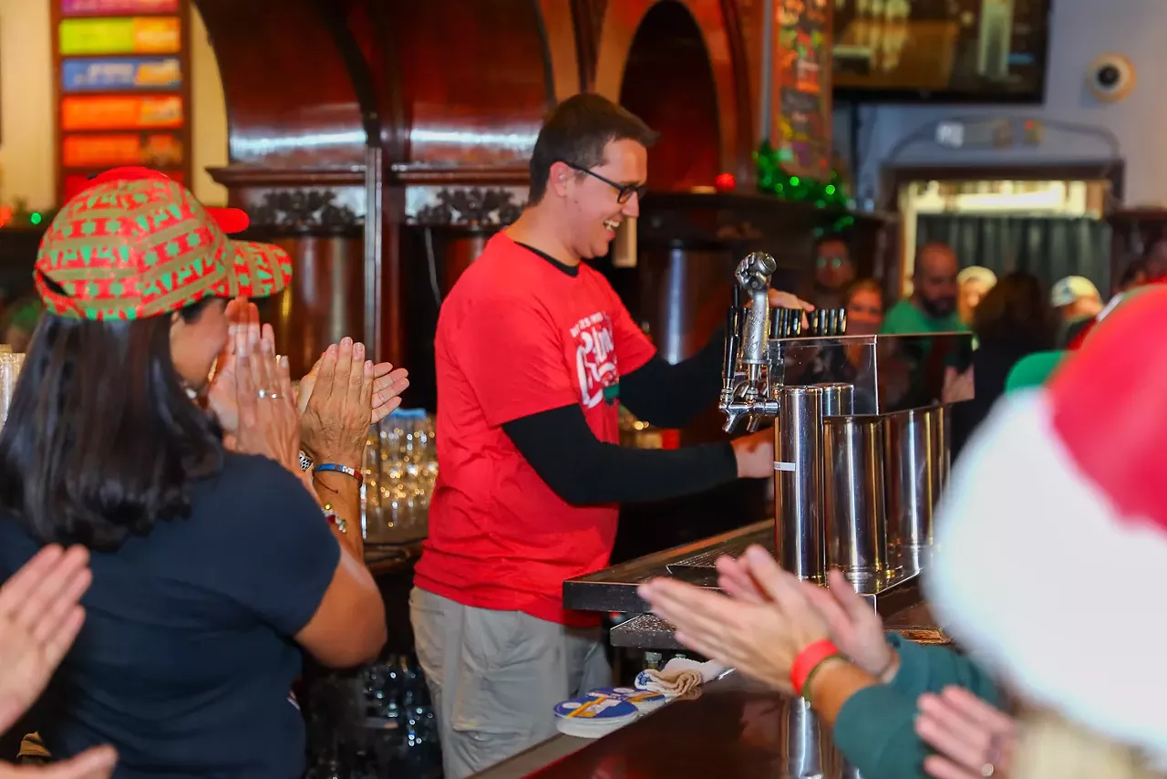 Photos From Great Lakes Brewing Company's Christmas Ale First Pour 2024 ...