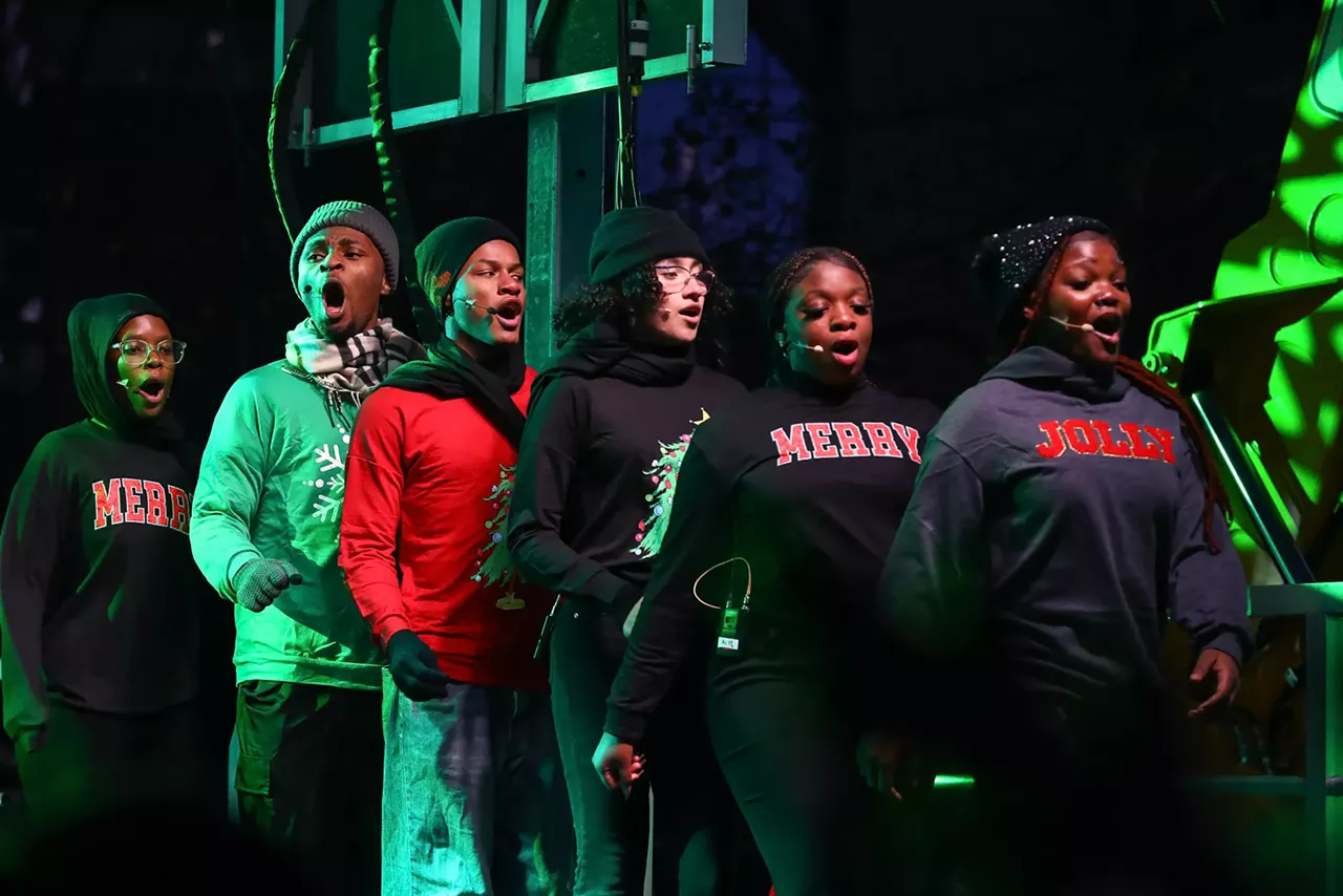 Photos From the Annual Winterland Holiday Tree Lighting on Public ...