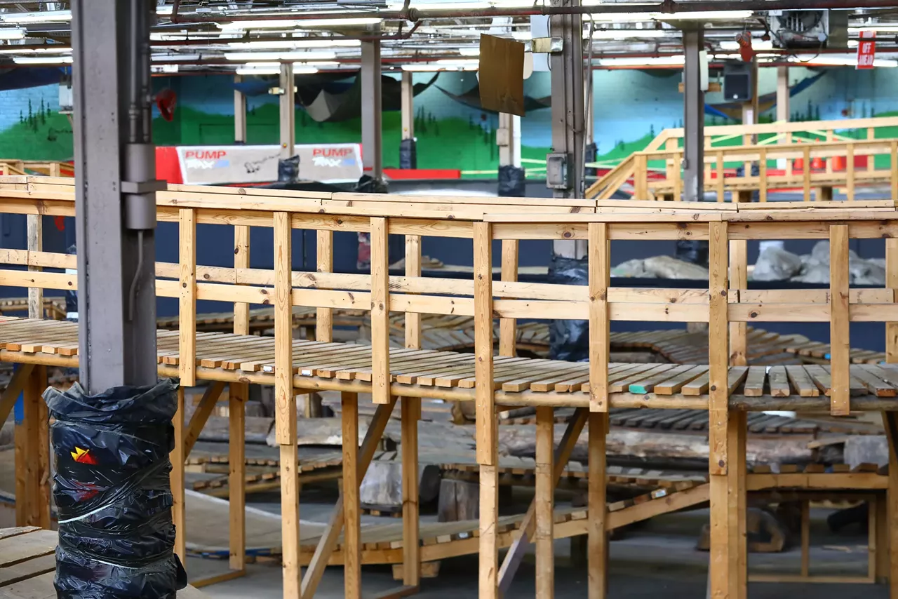 Photos From The Big Reveal at Ray's Indoor Mountain Bike Park ...