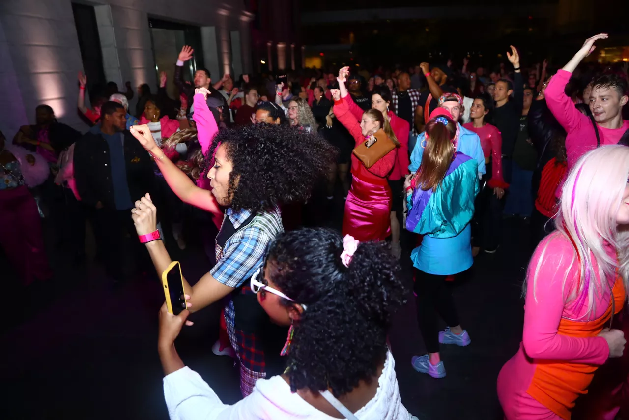 Photos: The Cleveland Museum of Art Transformed into a Pink-Filled ...