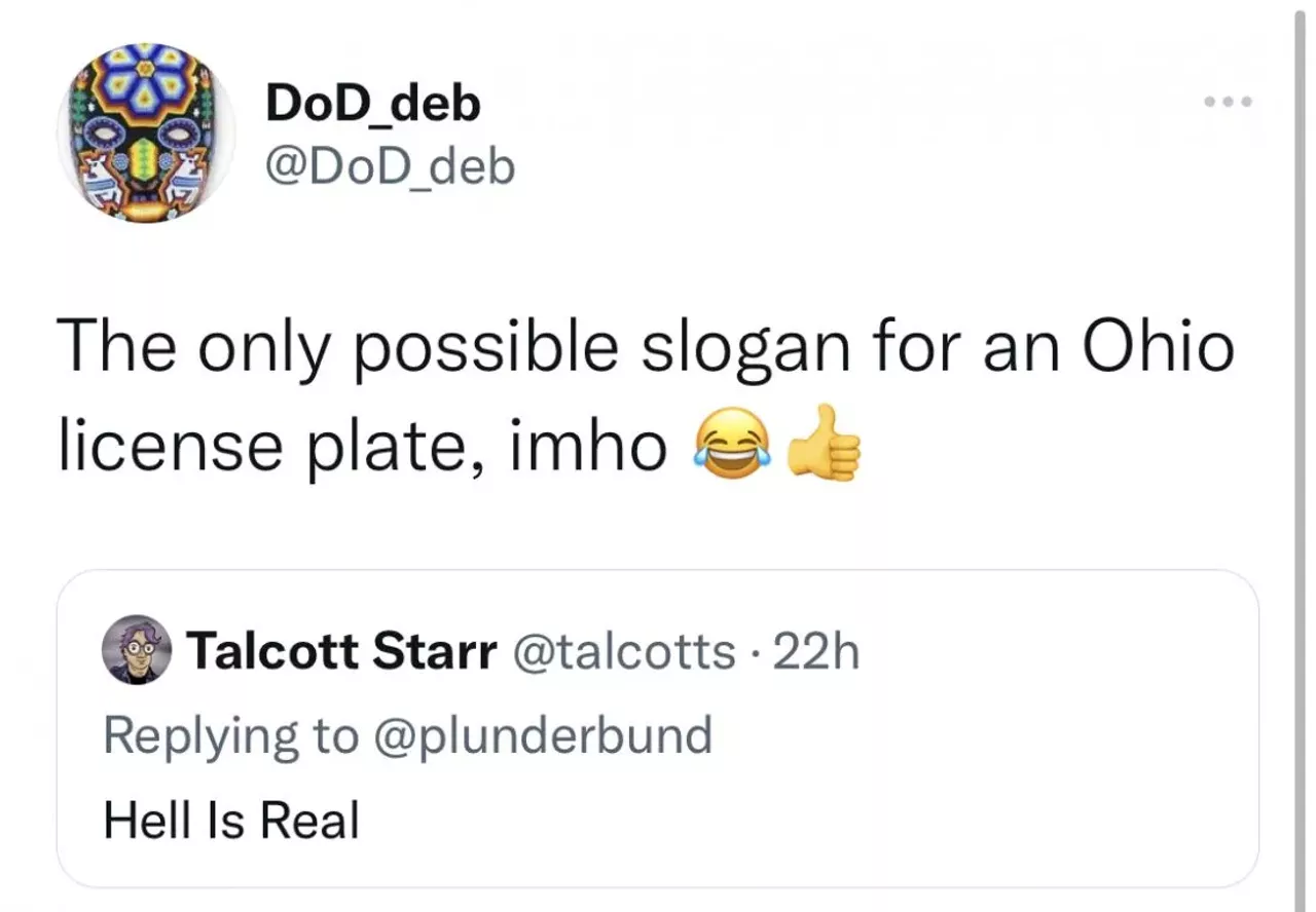 Some of the Best Twitter Reactions to Ohio's New License Plate Design ...