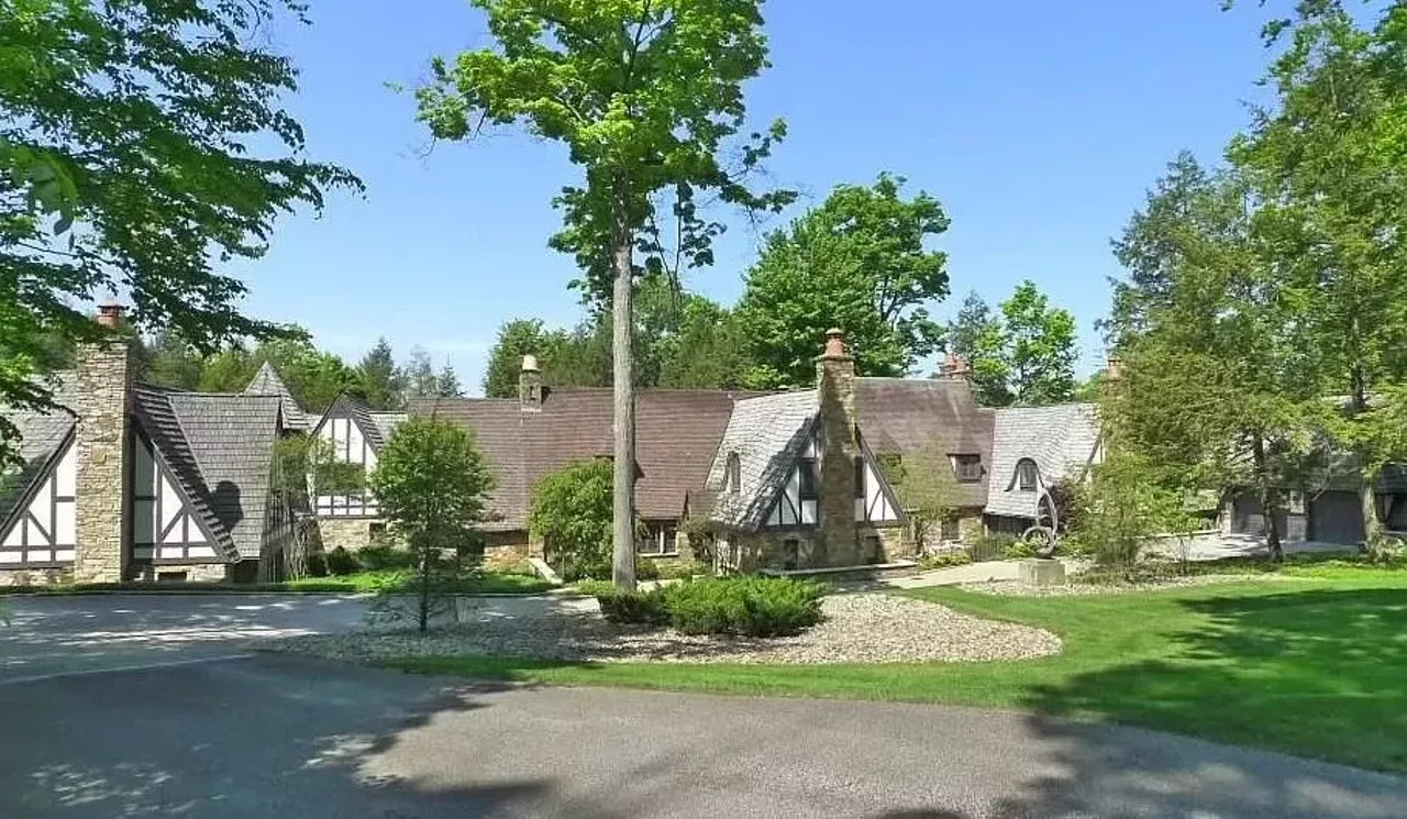 This Sprawling, Secluded English Country Manor in Gates Mills, With ...