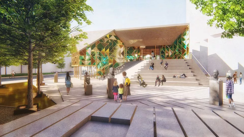 Cleveland Public Library Reveals Three Possible Designs for University ...
