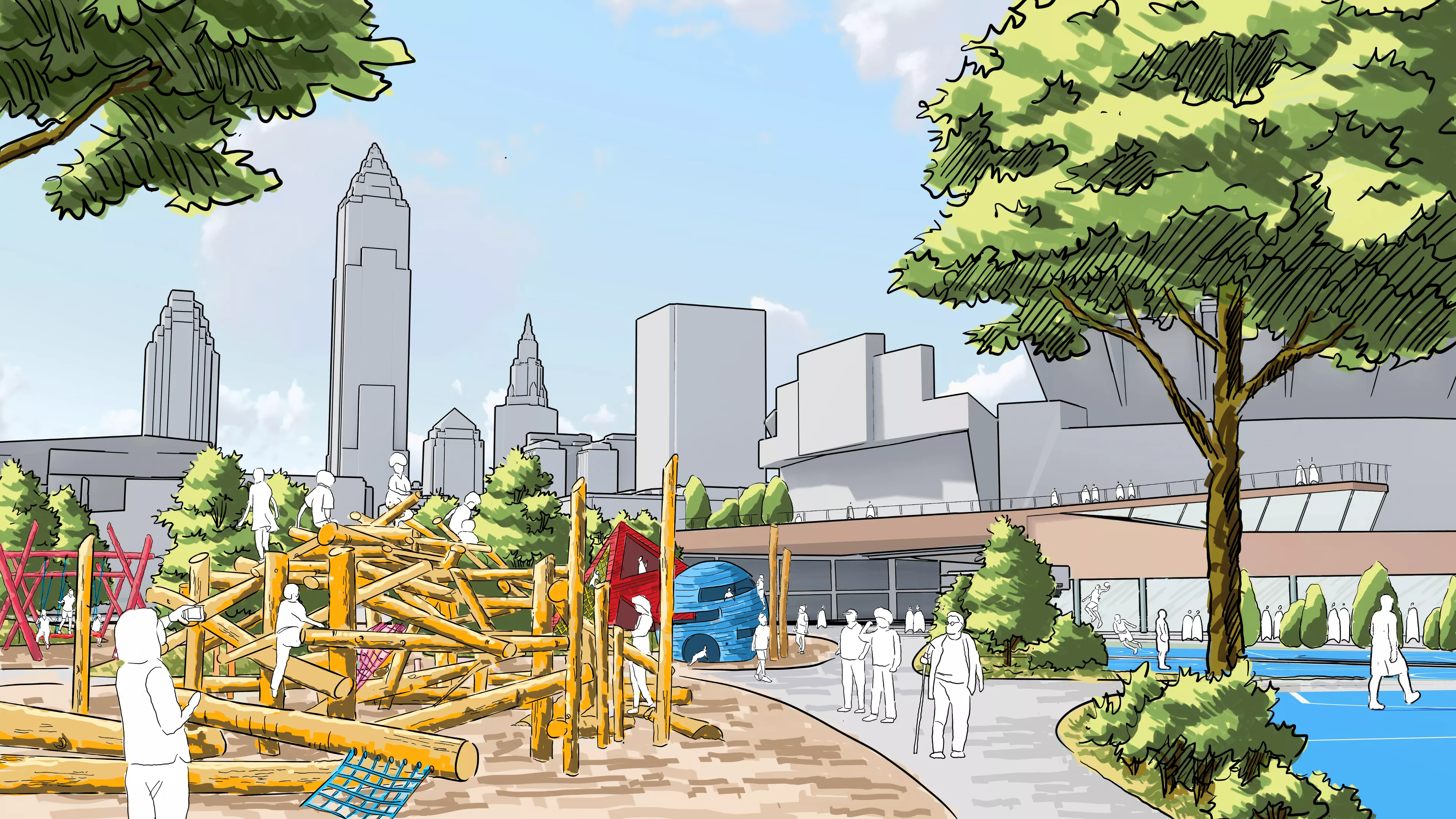 North Coast Lakefront Master Plan Reveals Cleveland's Big Goals ...