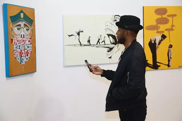 The Artwork of James Quarles Exhibition Opening in Photos | Cleveland ...