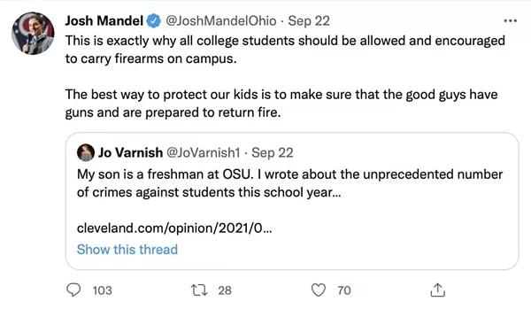 35 Of Josh Mandel's Most Insane And Dangerous Tweets And Facebook Posts ...