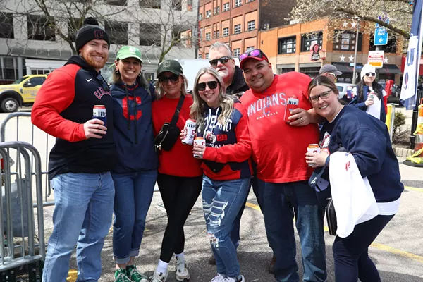 Photos From the Miller Lite Cleveland Guardians Home Opener Tailgate ...