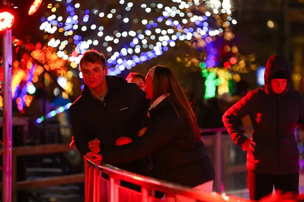 Photos From the Annual Winterland Holiday Tree Lighting on Public ...