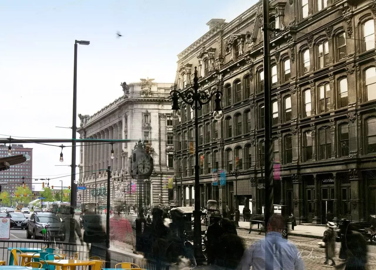 38 Mash-Up Photographs Combining Cleveland's Past and Present ...